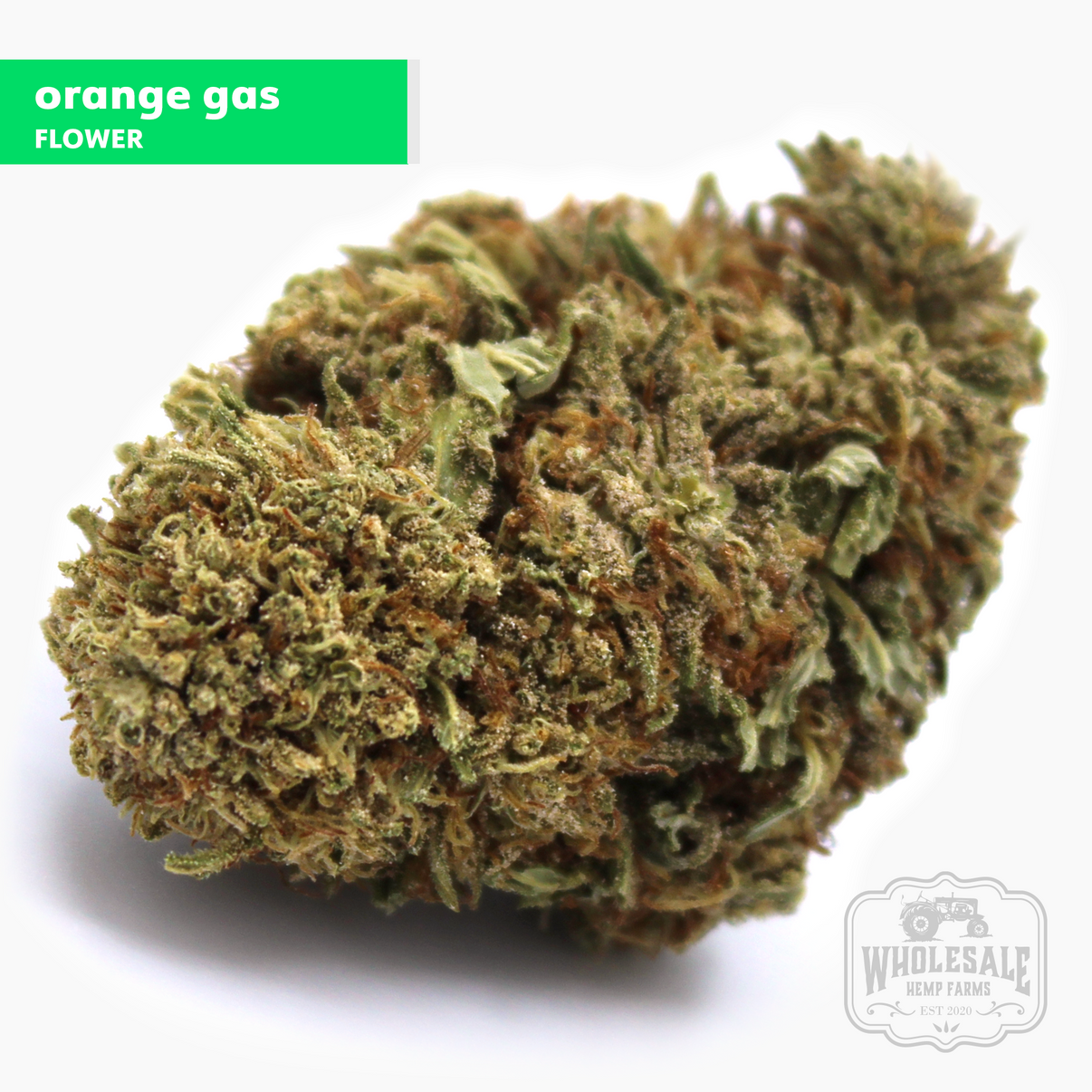 Orange Gas Flower | Orange Gas | Wholesale Hemp Farms